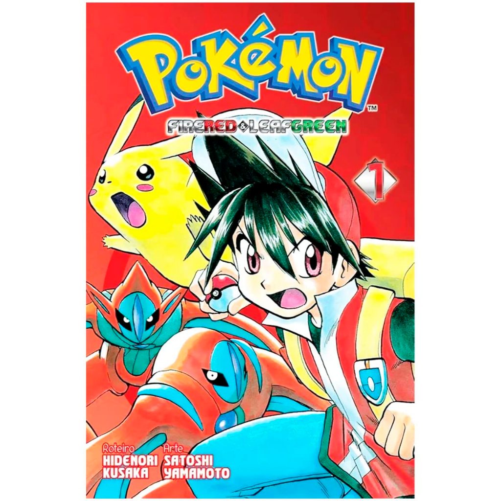 Pokémon Firered & Leafgreen Volume 1 - Manga | Shopee Brasil