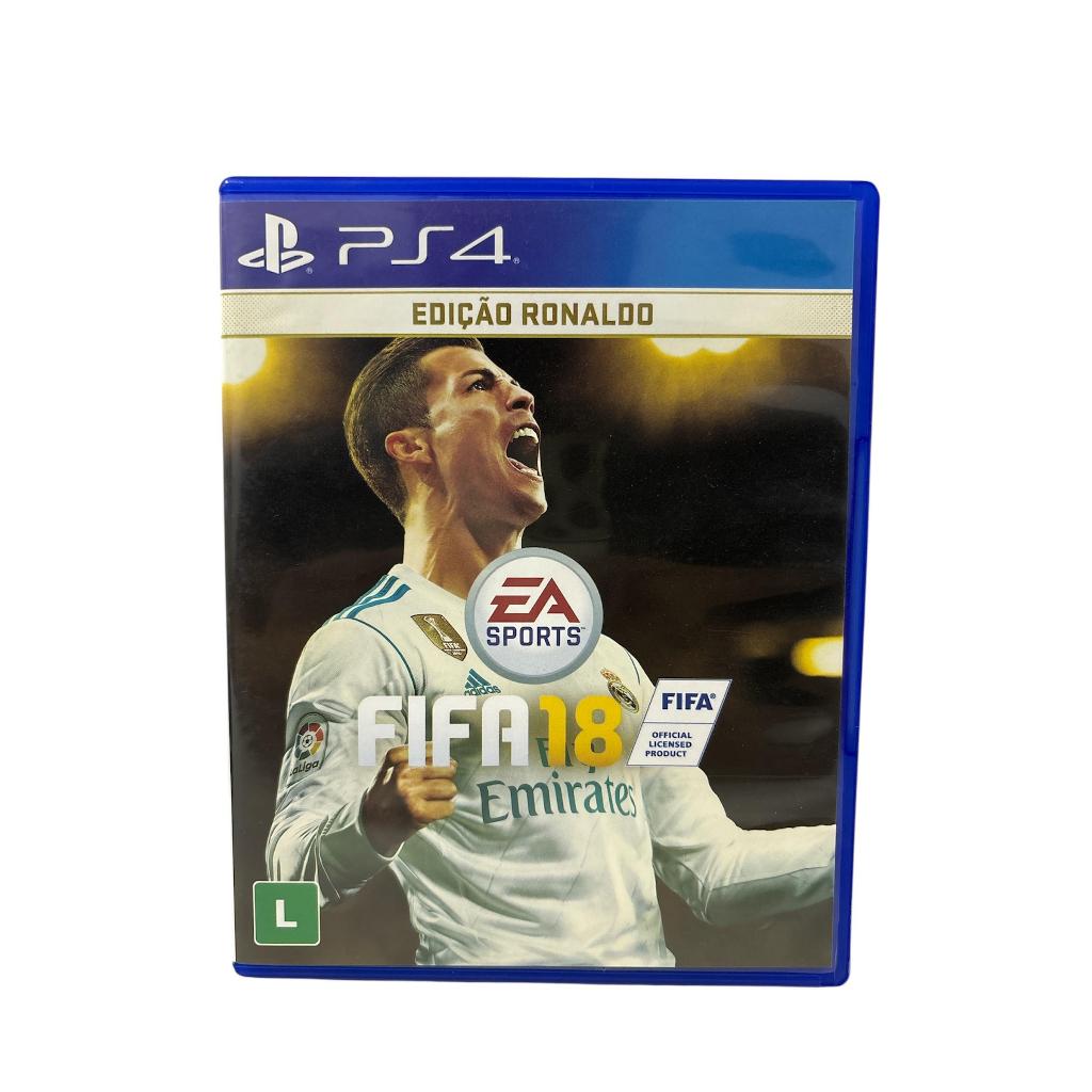 FIFA 18 Edição Ronaldo - PS4 Mídia Física Português | Shopee Brasil