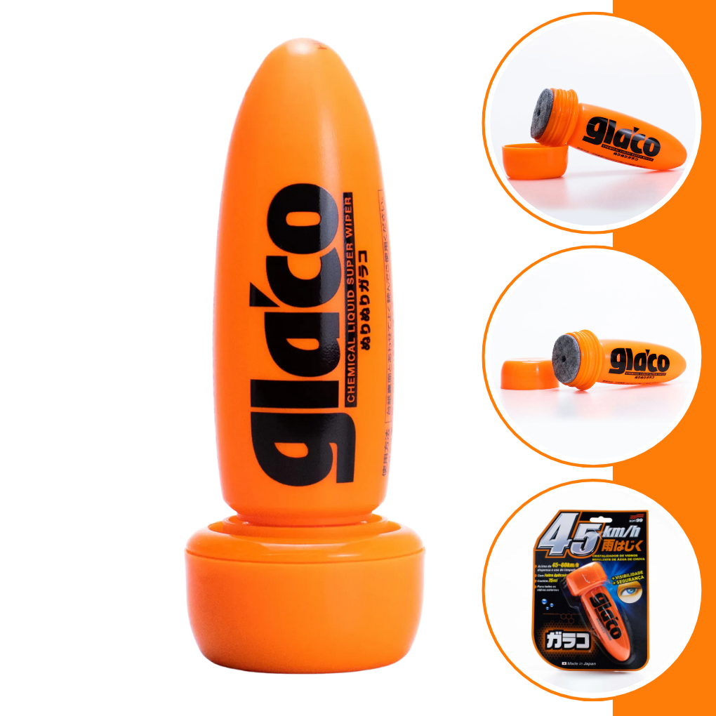 Cristalizador de Vidros Glaco Mini Soft99 75ml – Repelente de Água Original | Shopee Brasil