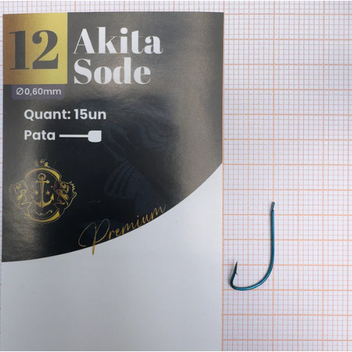 Anzol Akita Sode Premium Tam 12 | O MELHOR Azol para Pescar Papa-Terra ...