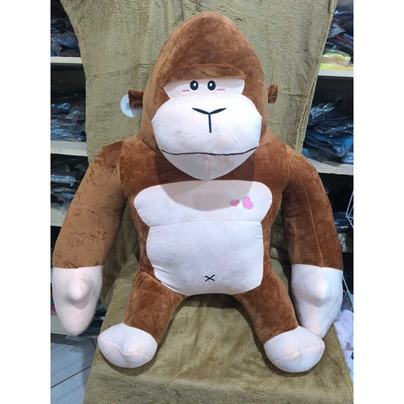 Brinquedo de Pelúcia Macaco - Urso de Pelucia com 90cm | Shopee Brasil