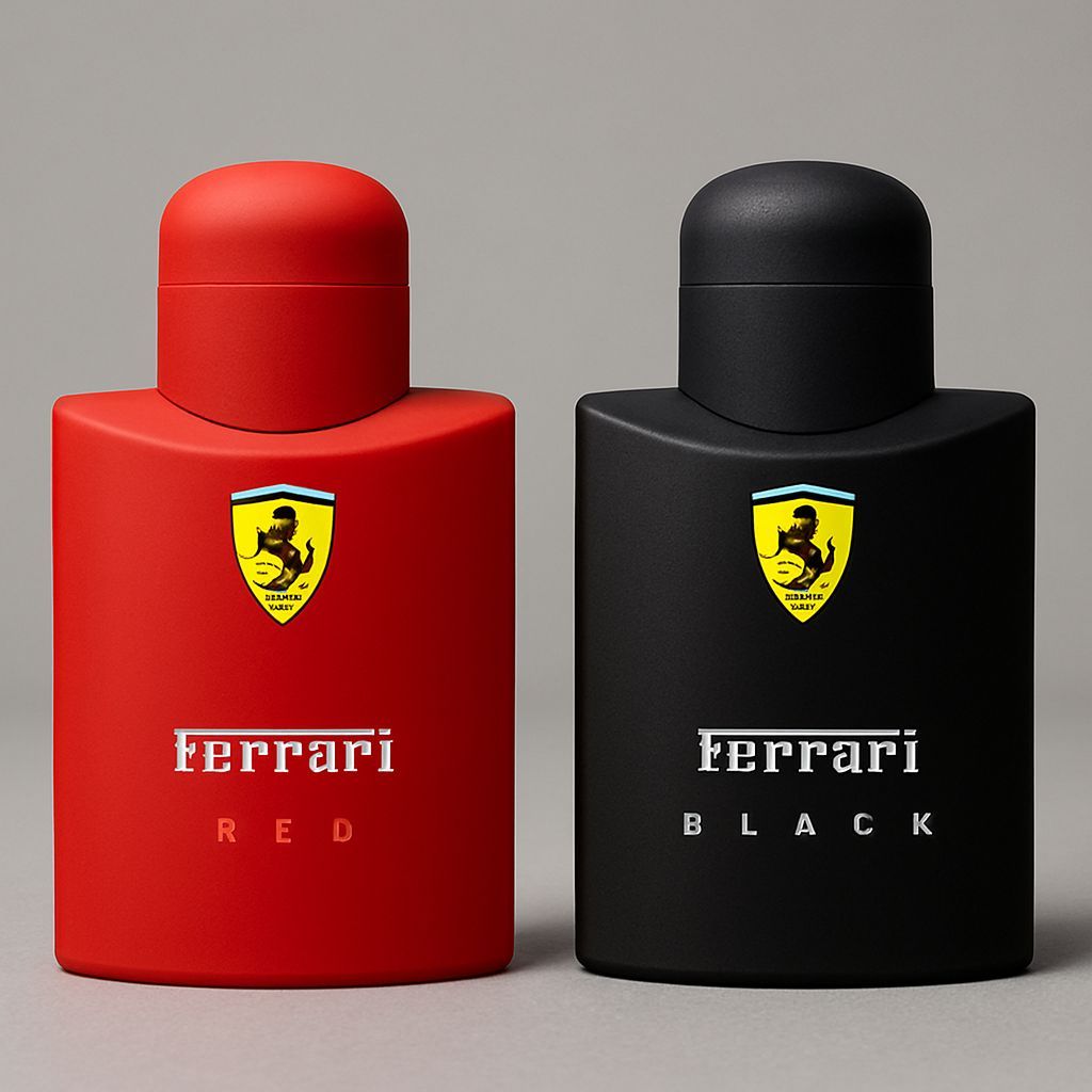 Kit Perfume Ferrari Black + Ferrari Red Original - ENVIO RÁPIDO ...