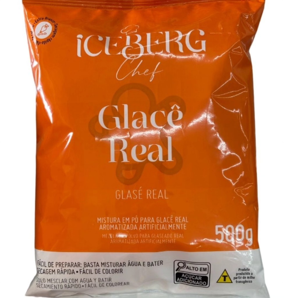 Glacê Real Iceberg Pronto para Uso (Coberturas) | Shopee Brasil