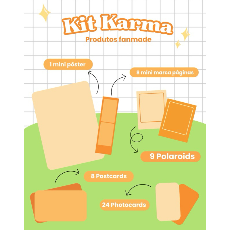 kit KARMA Straykids | Shopee Brasil