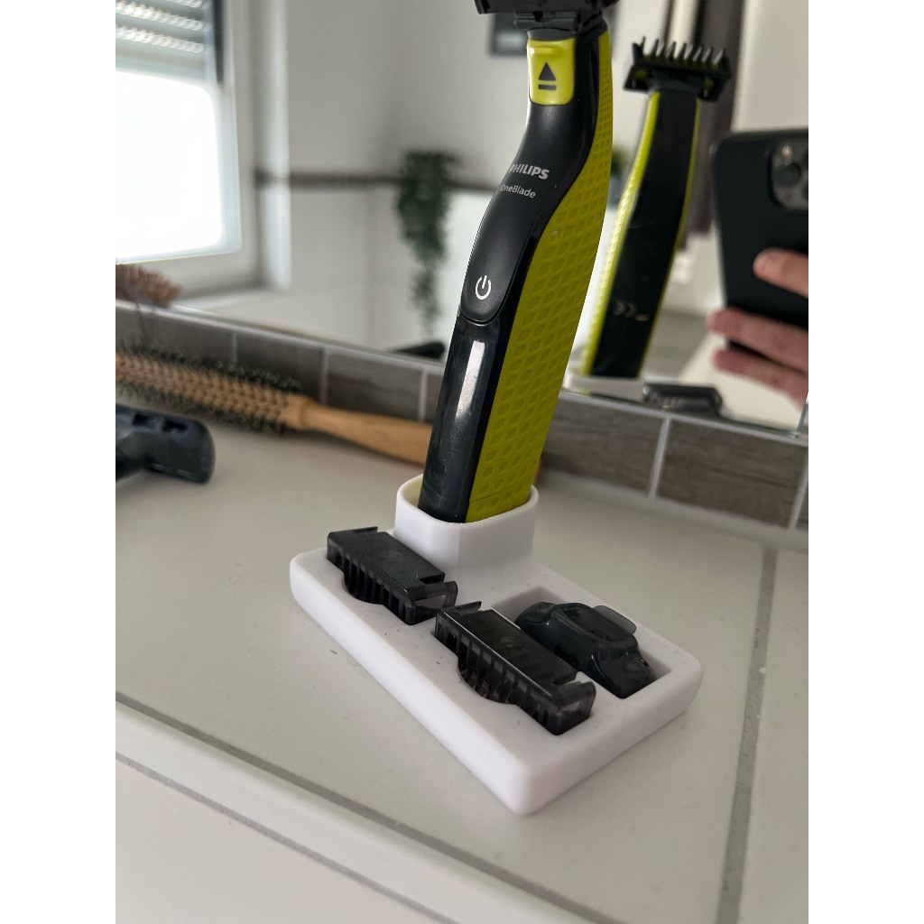 Suporte Porta Barbeador One Blade | Shopee Brasil