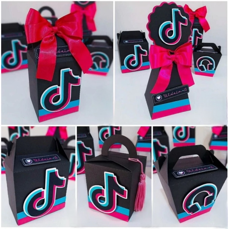 Personalizados Tik Tok / kit festa /Lembrancinhas | Shopee Brasil