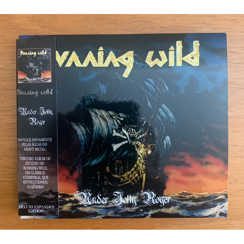 cd RUNNING - WILD UNDER JOLLY ROGER: DELUXE EXPANDED EDITION (2CD ...