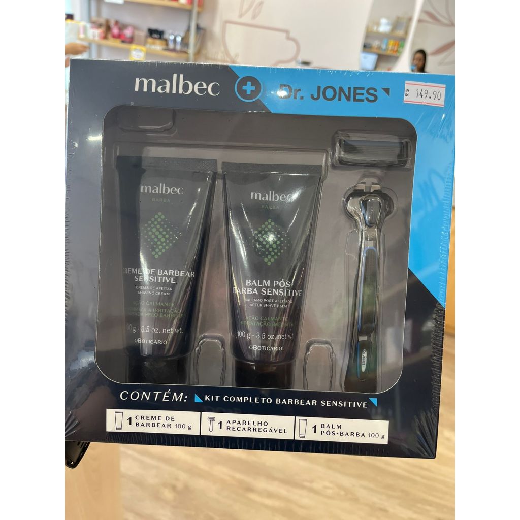 KIT MALBEC + DR. JONES | Shopee Brasil