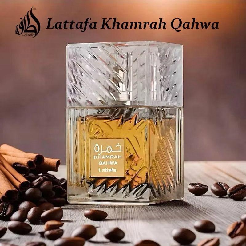 Lattafa Khamrah Qahwa Eau de Parfum Perfume Árabe 100ml | Shopee Brasil
