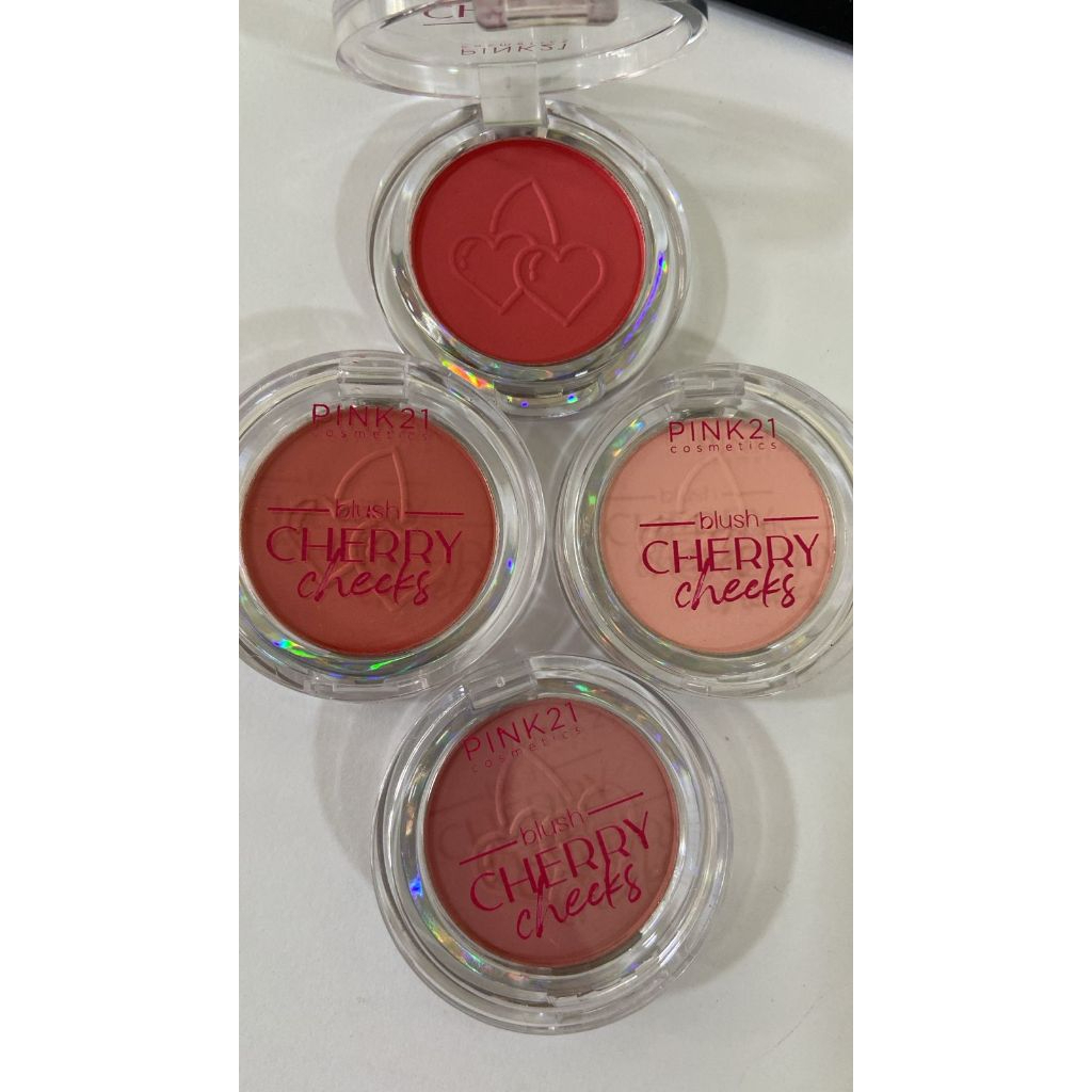 BLUSH CHERRY CHEEKS PINK 21 | Shopee Brasil