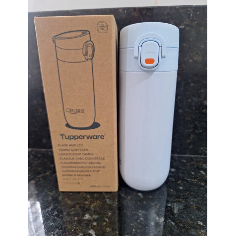 Garrafa Térmica Tupperware Xploris 450ml | Shopee Brasil