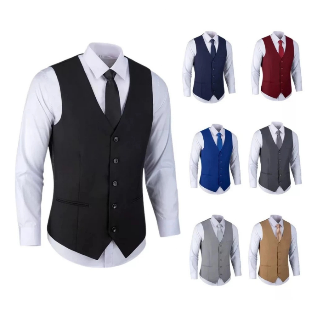 Colete Social Slim Masculino P/ Ternos Elegante - Envio Imediato ...