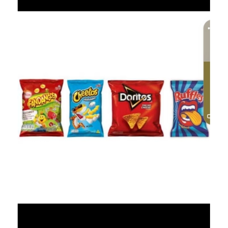 kit 40 x pacotes salgadinhos sortidos Elma chips | Shopee Brasil