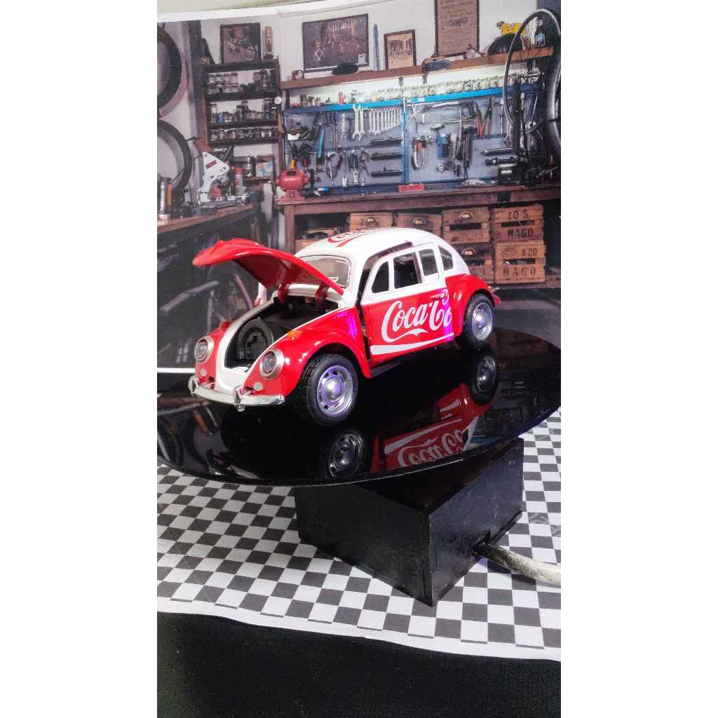 fusca metal abre portas e capo rico em detalhes lindo presente | Shopee ...