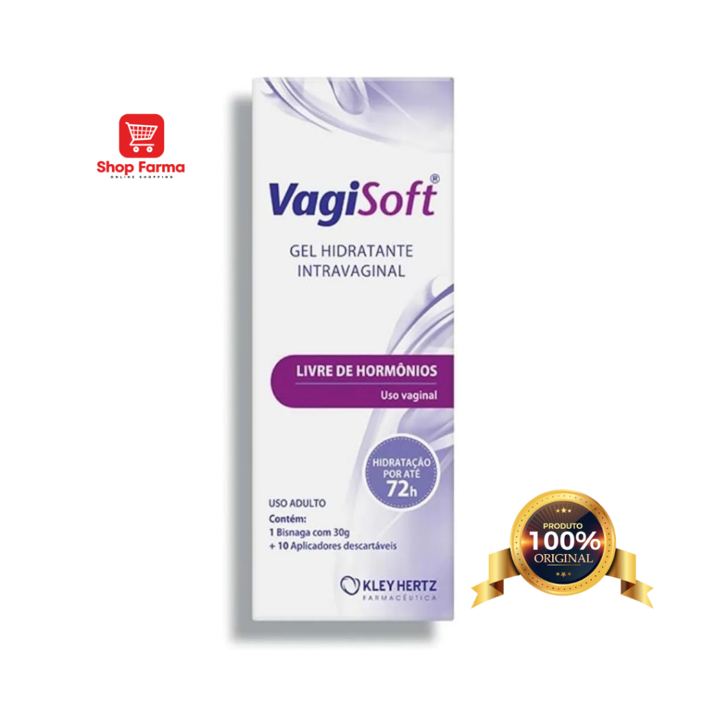 Hidratante Vaginal Vagisoft Hidratante Intimo Natural 30g | Shopee Brasil