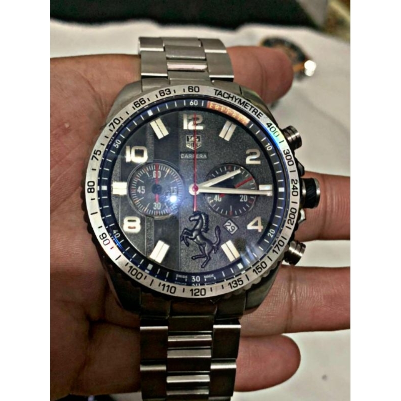 TAG HEUER CARRERA FERRARI C/ CAIXA | Shopee Brasil