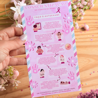 FOLHETOS AUTO EXAME OUTUBRO ROSA | Shopee Brasil