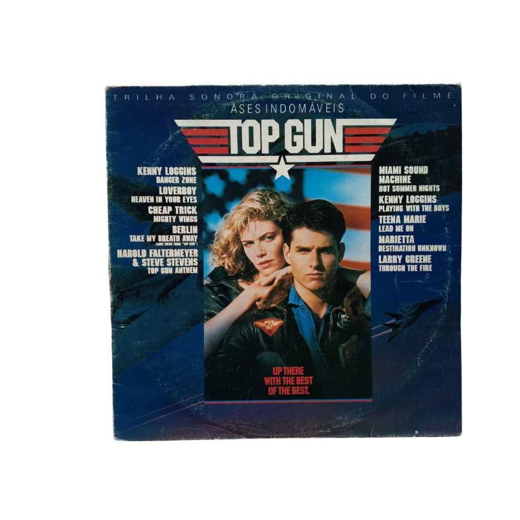 Lp Disco Vinil Top Gun Ases Indomáveis Usado Conservado | Shopee Brasil