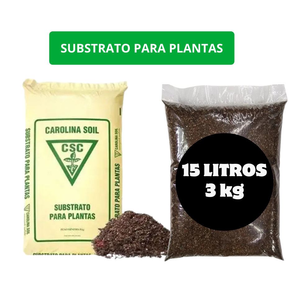 Substrato Carolina Soil Formulação Completa 35H Plantas Hortas Mudas e ...
