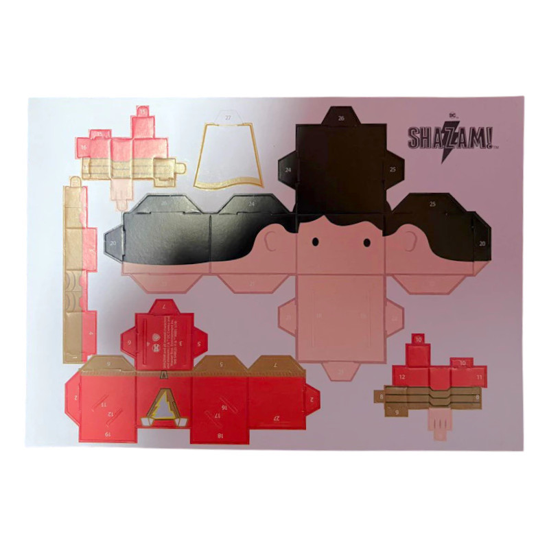 Paper Toy do Filme Shazam - A4 - UCI Cinemas | Shopee Brasil