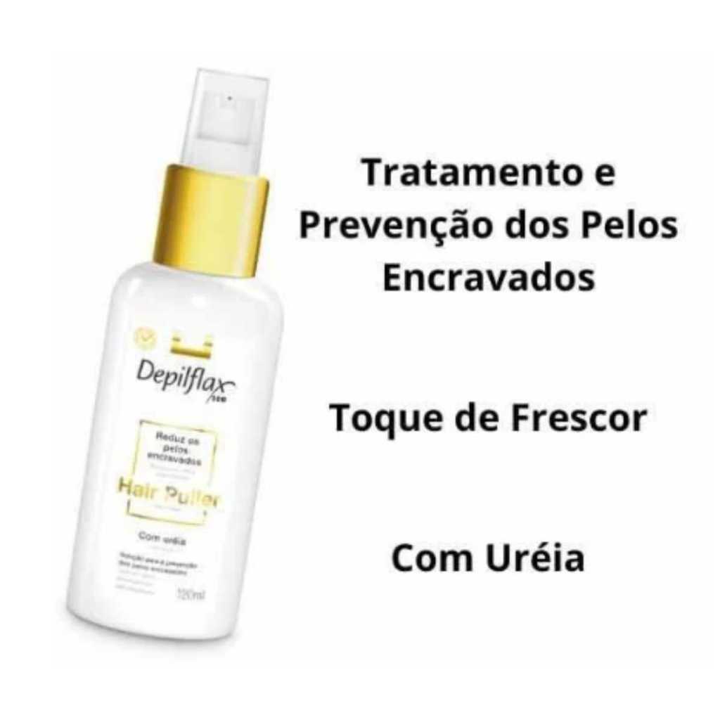 Redutor de pelos encravados Hair puller Depilflax 120 ml | Shopee Brasil