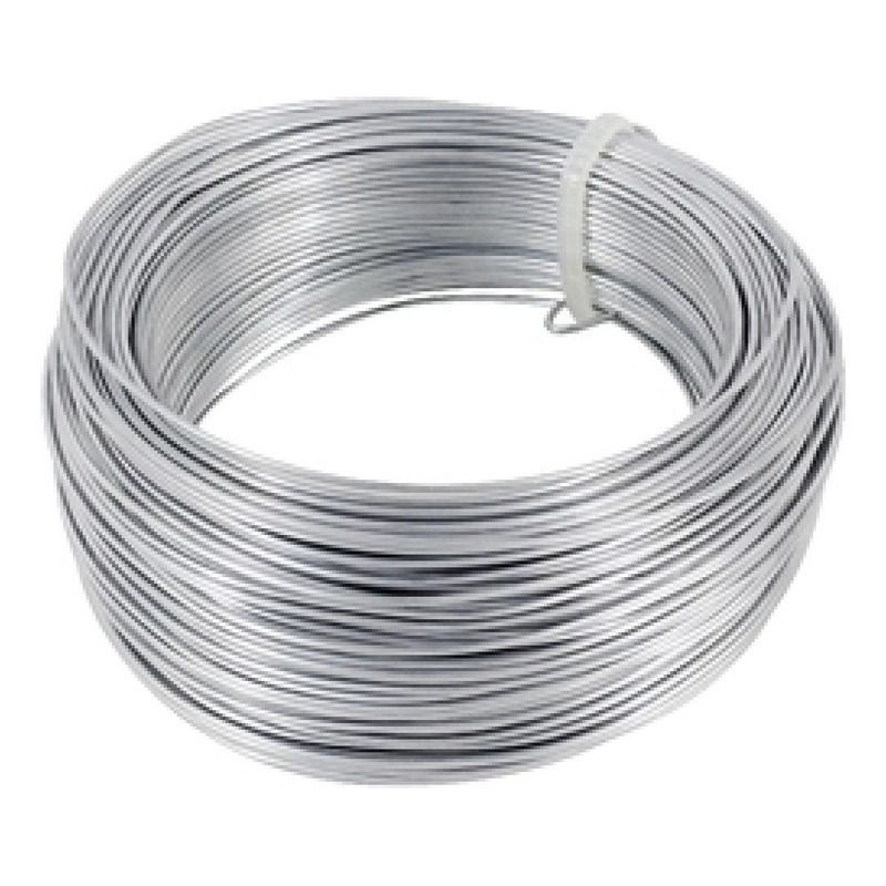 Arame Galvanizado 16 Bwg Fio 1,65mm Rolo 29mts 500 gramas | Shopee Brasil