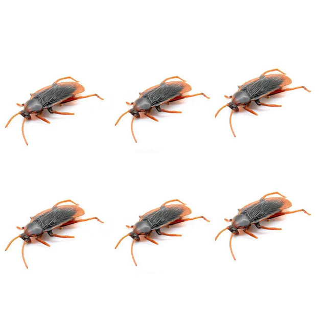 Barata 6 unidades Bicho Inseto Halloween | Shopee Brasil