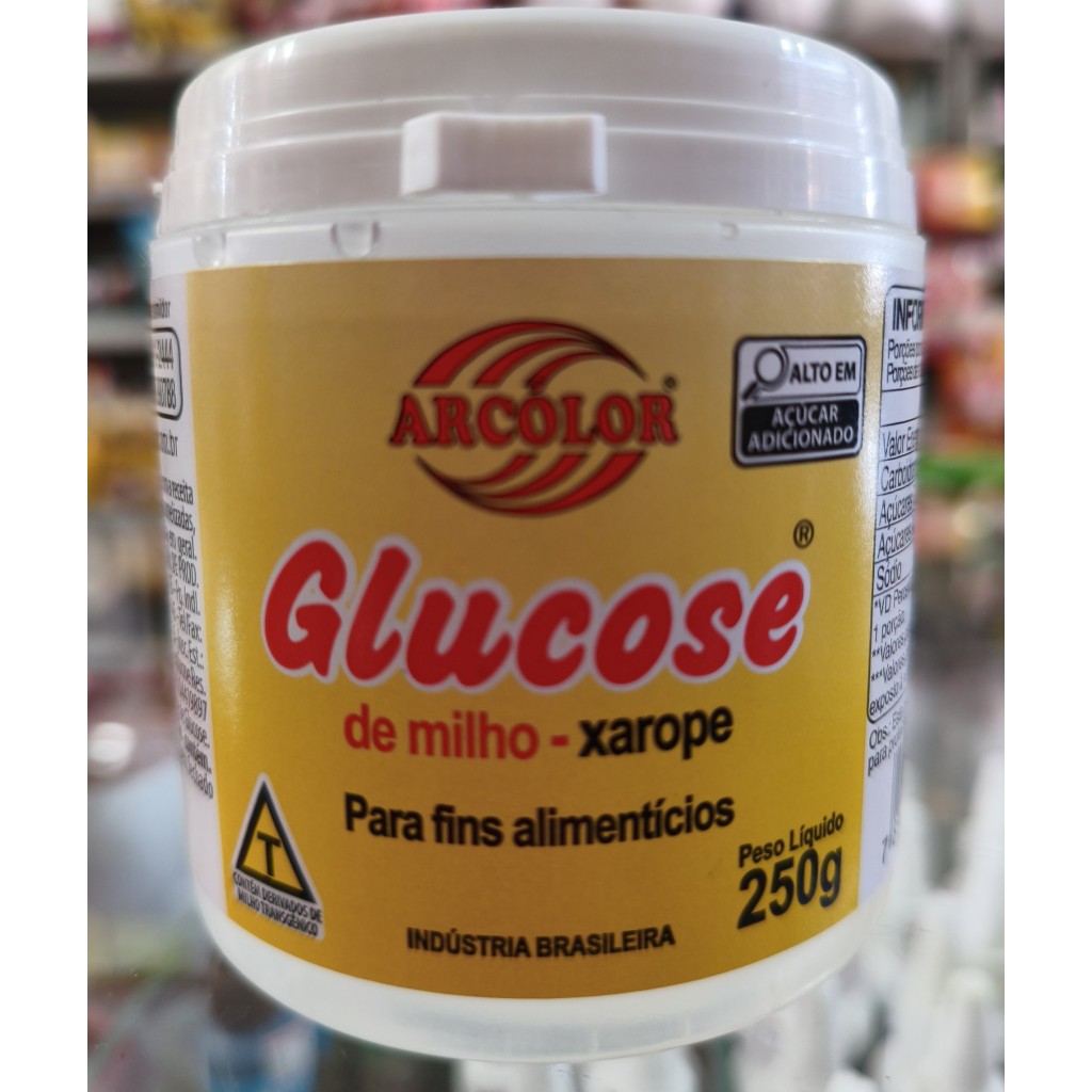 Xarope de glucose de milho 250 g Arcolor | Shopee Brasil