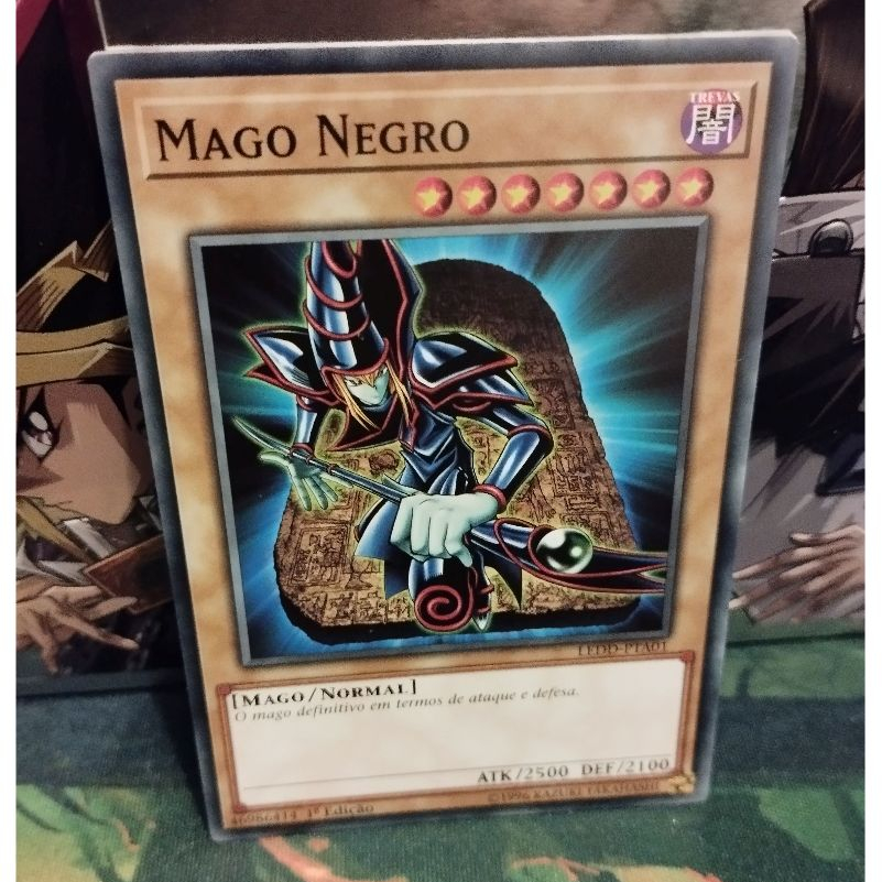 Mago Negro Yu-Gi-Oh! Carta | Shopee Brasil
