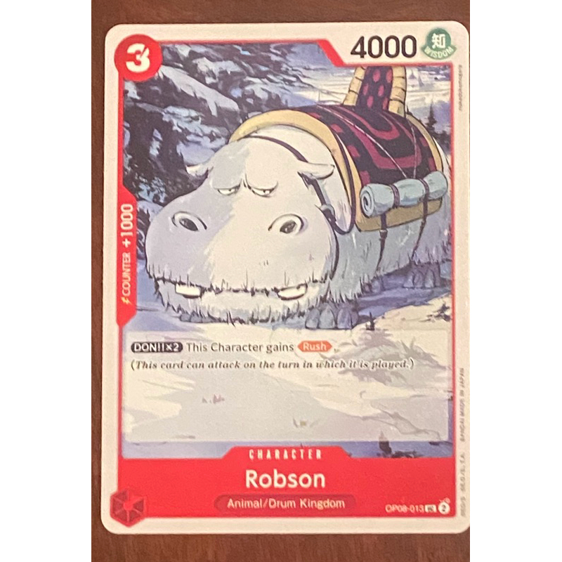 Card One Piece Robson | Shopee Brasil