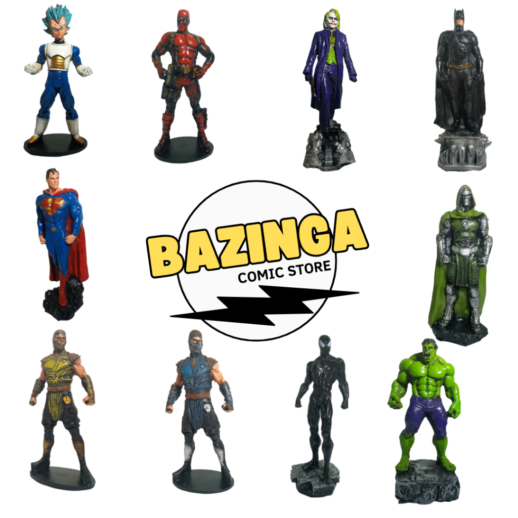 Bonecos Colecionáveis Geek | Super-Heróis, Vilões, Animes, Jogos e mais ...