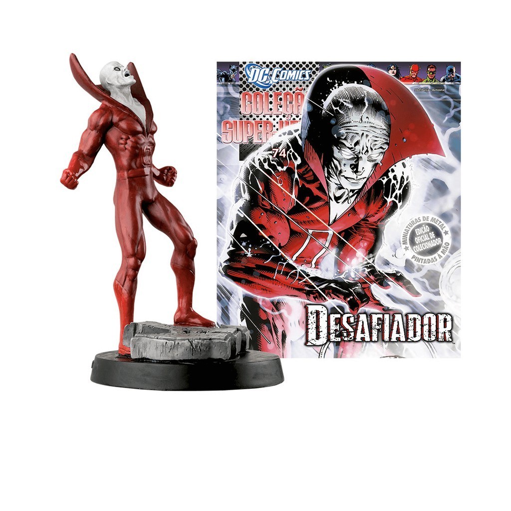 Miniatura Eaglemoss DC Desafiador Ed.74 | Shopee Brasil