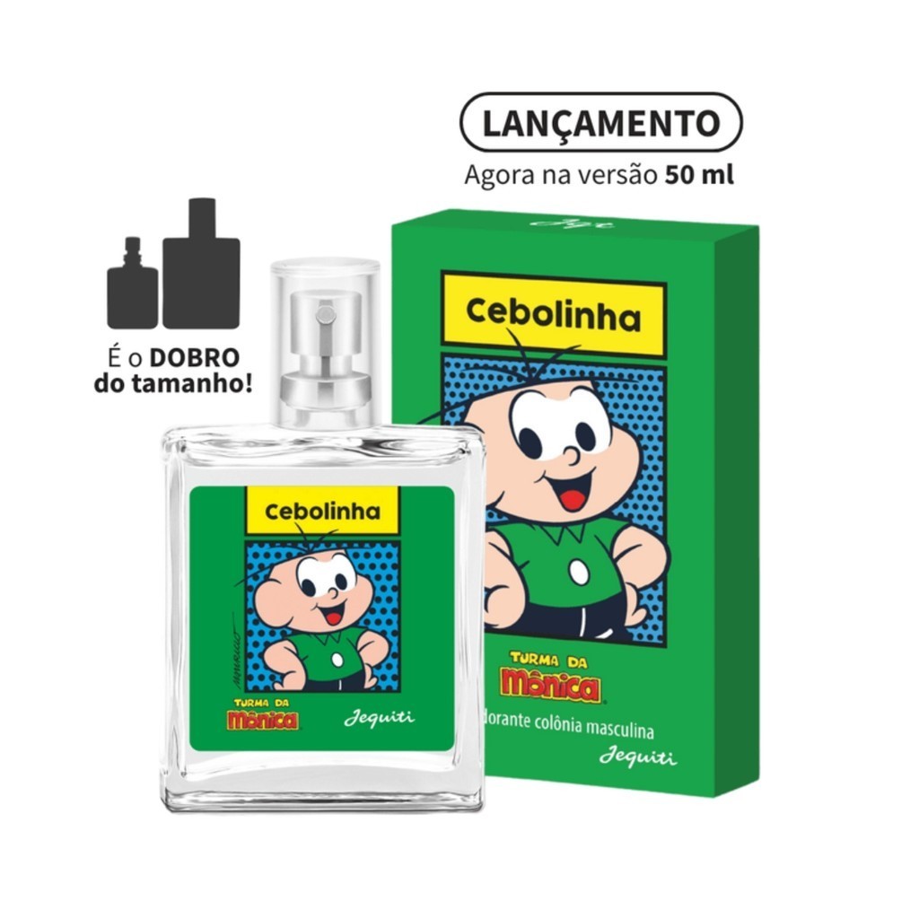 Perfume Cebolinha Colônia 50ML | Shopee Brasil