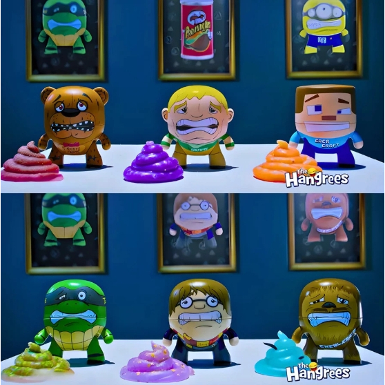 Bonecos The Hangrees Poop Slime - Cacacraft,Harry Plopper,5 Nights Of ...