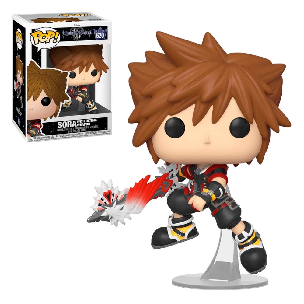 Pop Kingdom Hearts Sora with Ultima Weapon 620 Original | Shopee Brasil