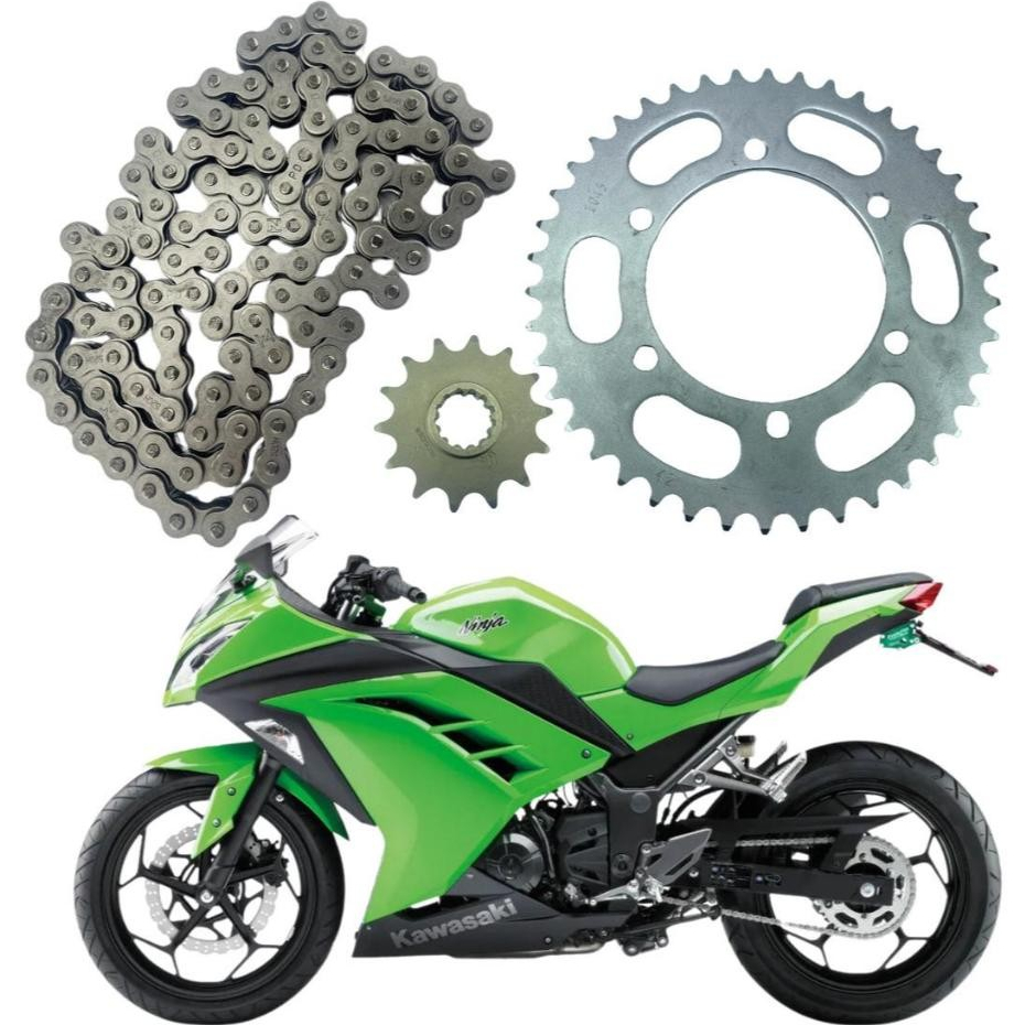 Relação Kawasaki Ninja 300 Z300 2013 Até 2016 Transmissão | Shopee Brasil