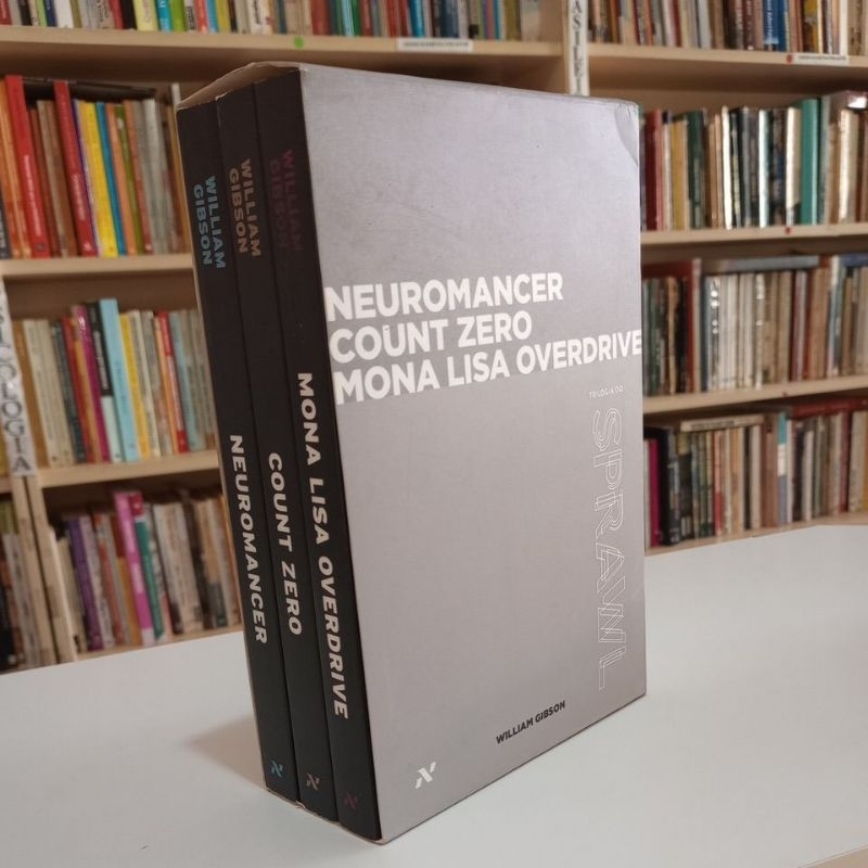 BOX Trilogia Sprawl - Neuromancer Count Zero Mona Lisas Overdrive ...