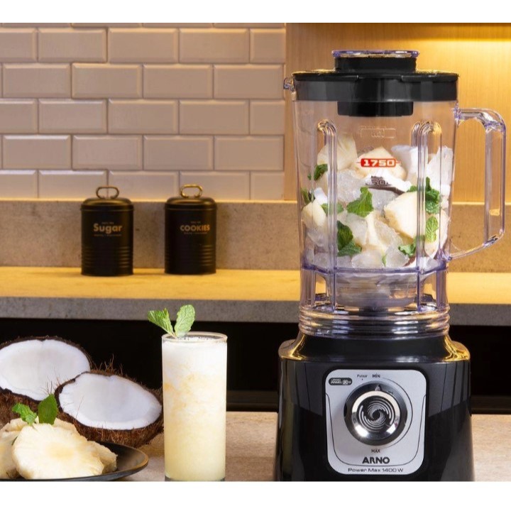Liquidificador 220v Arno Powermax 1400w Comfort Control Ln65 preto220v ...