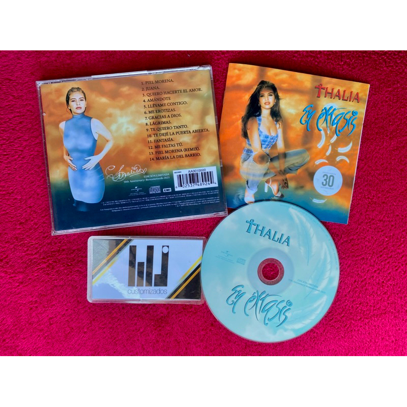 THALIA / EN ÉXTASIS (30TH ANNIERSARY REMASTERIZADO 2005) CD FAN MADE ...