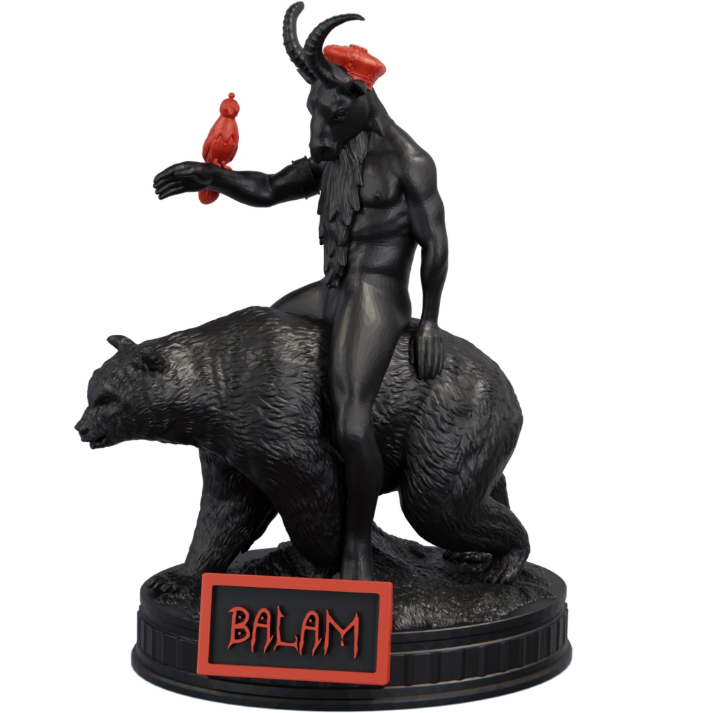 Estátua Imagem Balam - Ars Goetia - Balan | Shopee Brasil