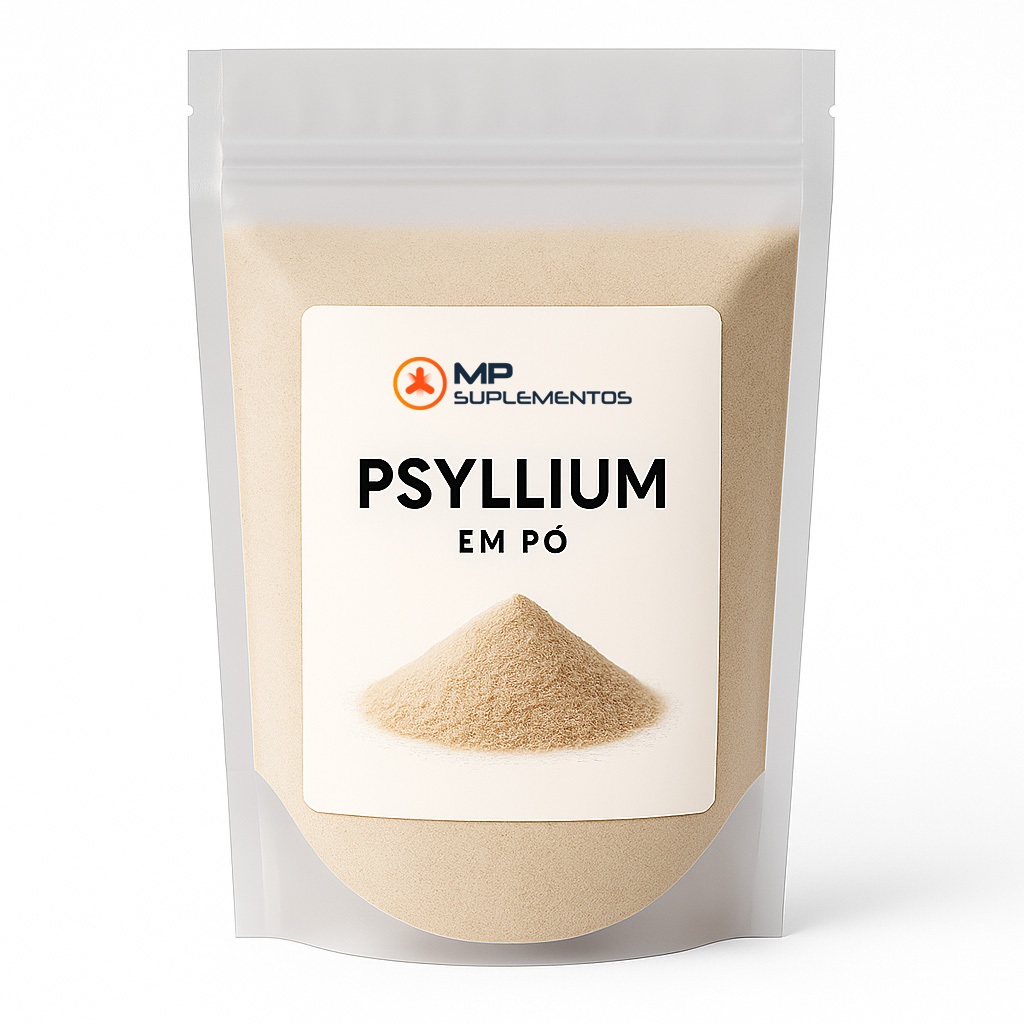 Psyllium 100% Puro em Pó Psilium Husk Fibra Fibras Original Premium ...