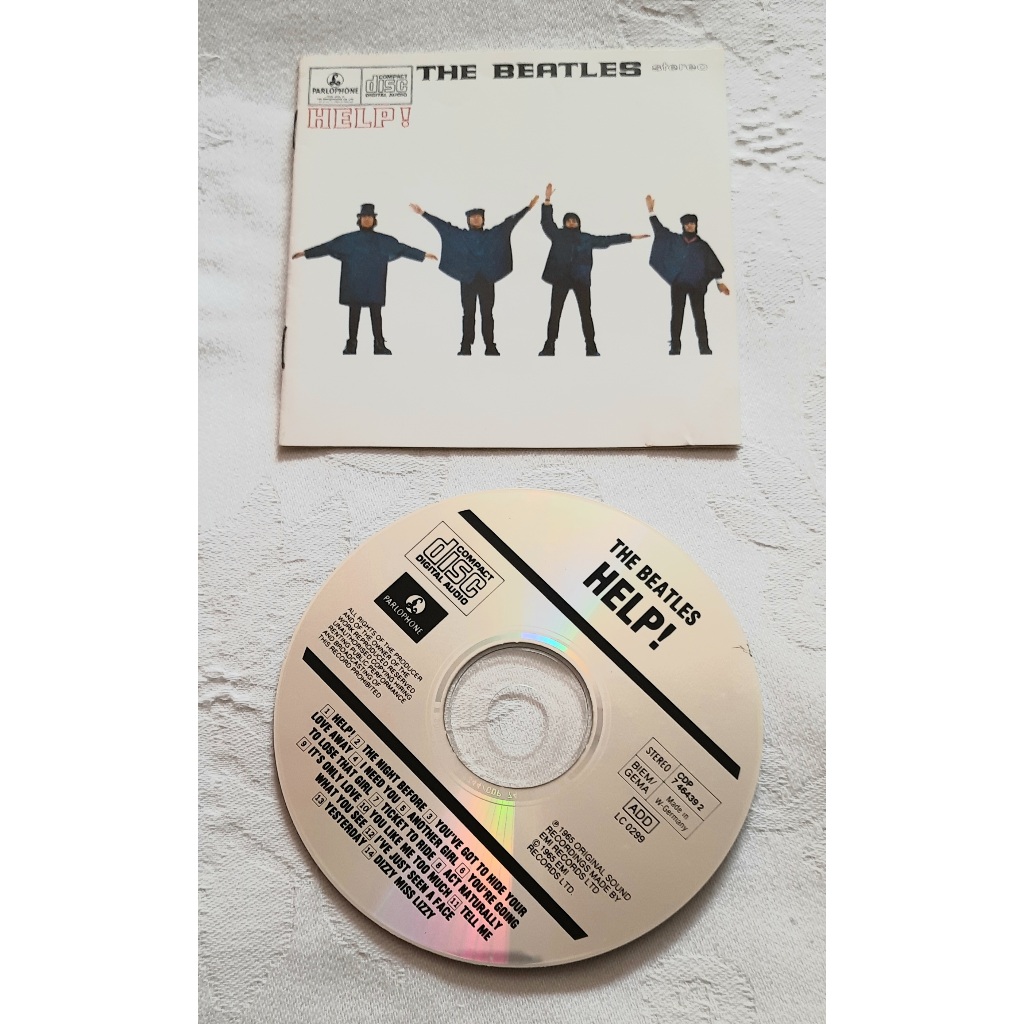 Cd The Beatles Help! Importado (s/ Contra Capa) | Shopee Brasil