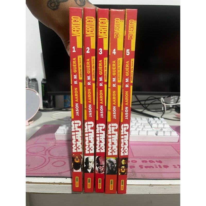 ESCALPO ( SELO VERTIGO ) CAPA DURA PANINI COMPLETO | Shopee Brasil