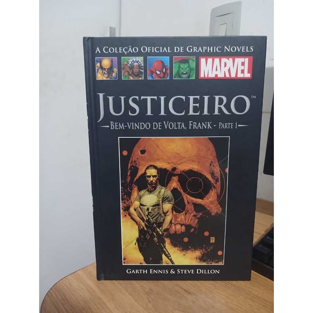 Justiceiro Bem Vindo de Volta Frank Parte 1 Garth Ennis e Steve Dillon ...