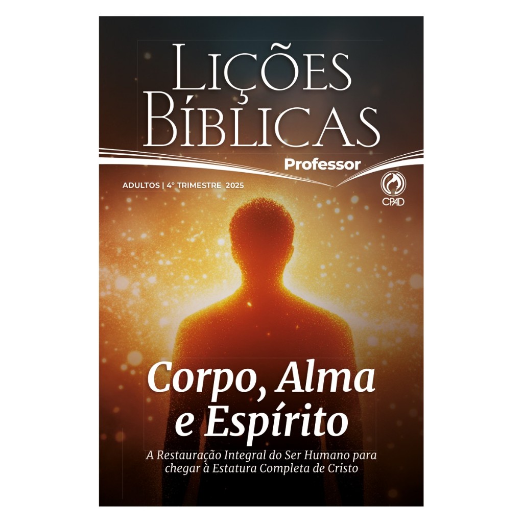 Revista - Lições Bíblicas EBD Professor Cpad 4 Trimestre 2025 | Shopee ...