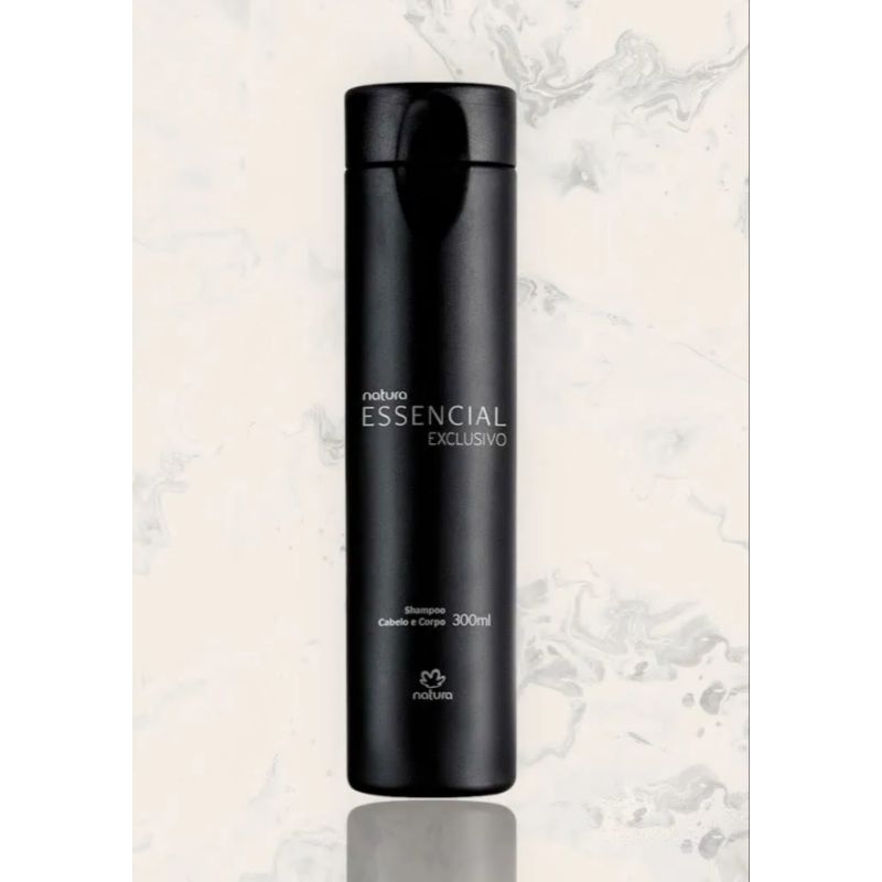 Natura Essencial Exclusivo Shampoo Cabelo e Corpo 300ml | Shopee Brasil