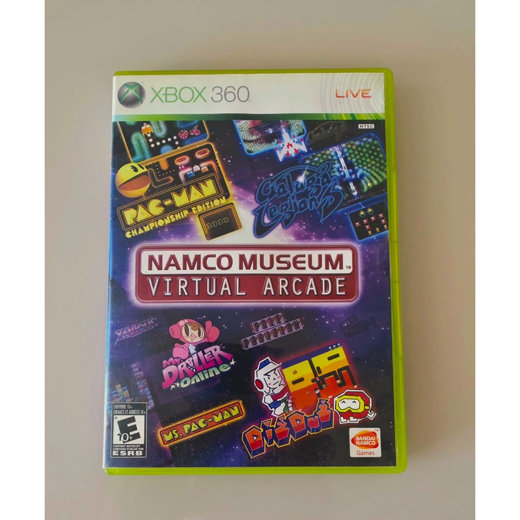 Namco Museum Virtual Arcade (mídia Física) - Xbox 360 | Shopee Brasil