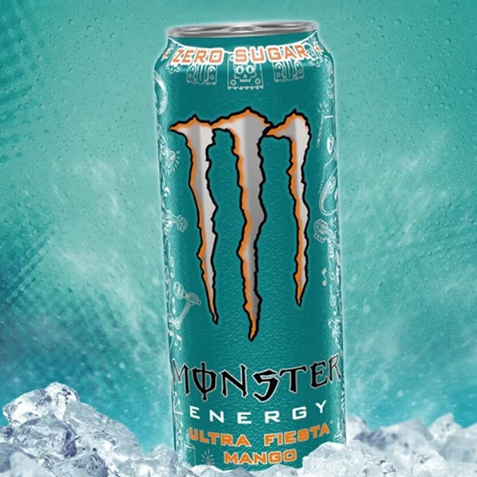 Energético Novo Lançamento Monster Ultra Fiesta Mango Zero Açúcar Lata ...