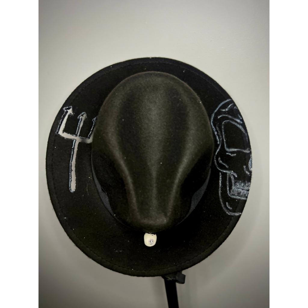 Chapéu Exu / Exu Caveira / Caveirinha / Linha de Exus – Feito à Mão ...