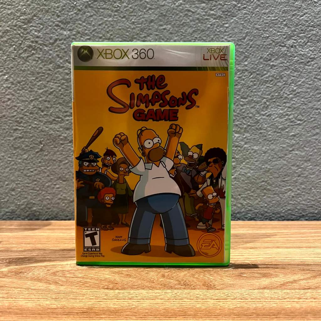 Jogo The Simpsons game XBOX 360 | Shopee Brasil